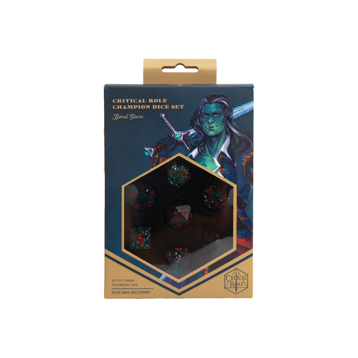 Critical Role Champion Dice Set: Fjord Stone – Critical Role Shop - Canada