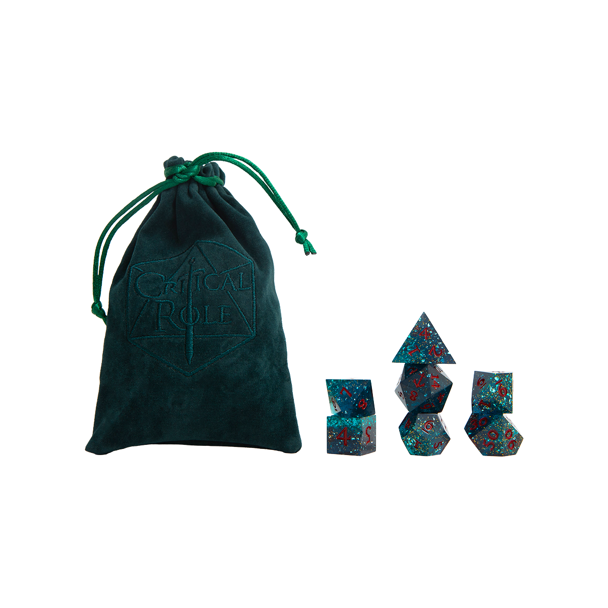 Critical Role Champion Dice Set: Fjord Stone – Critical Role Shop - Canada