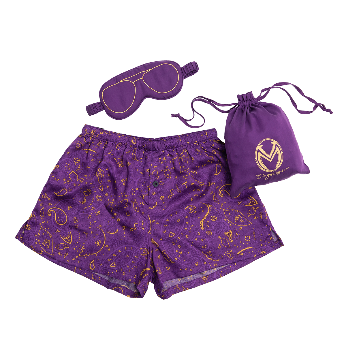Vox Machina Collection: Scanlan Shorthalt Boxers & Sleep Mask Set ...
